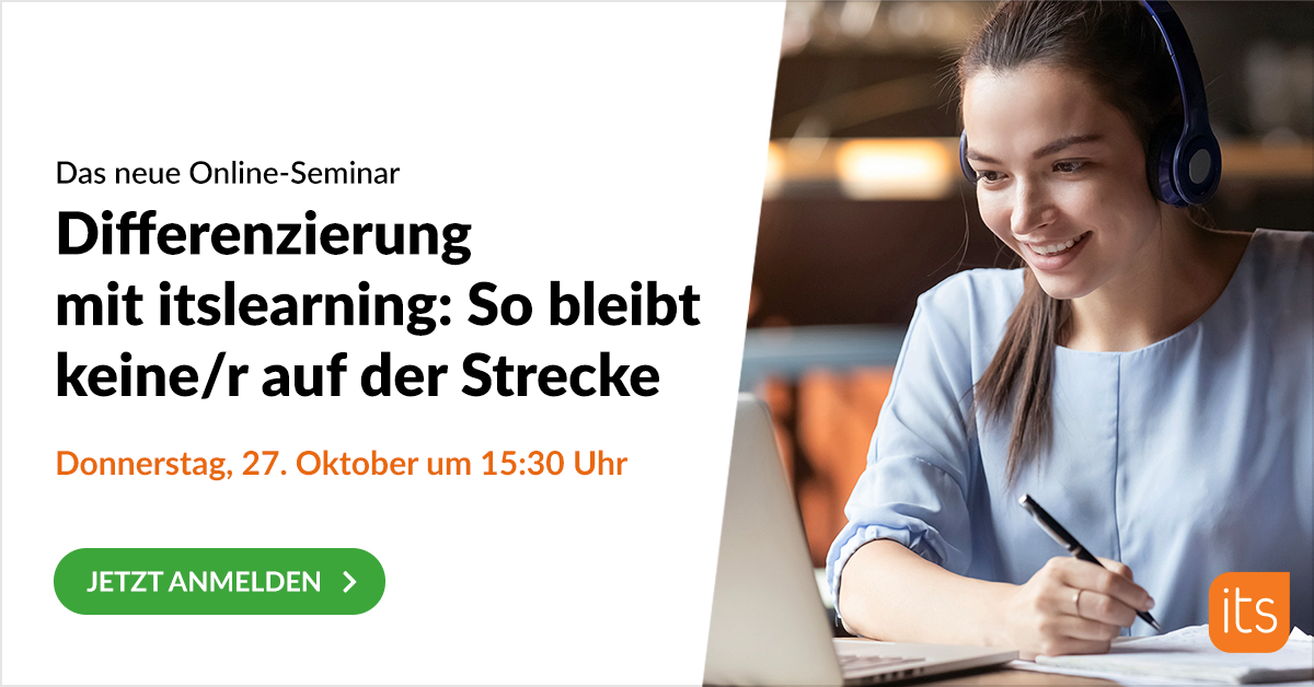 Differenzierung mit itslearning #1: So bleibt keine/r auf der Strecke